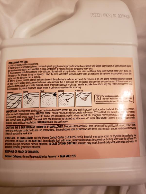 Klean Strip 128 Fluid ounce(s) Adhesive Remover