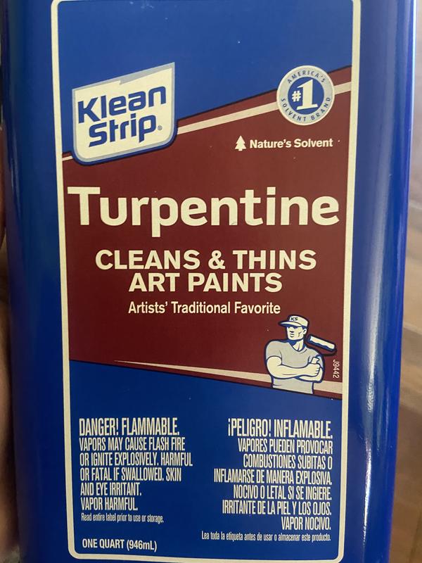 Klean Strip 32 -fl oz Fast to dissolve Turpentine