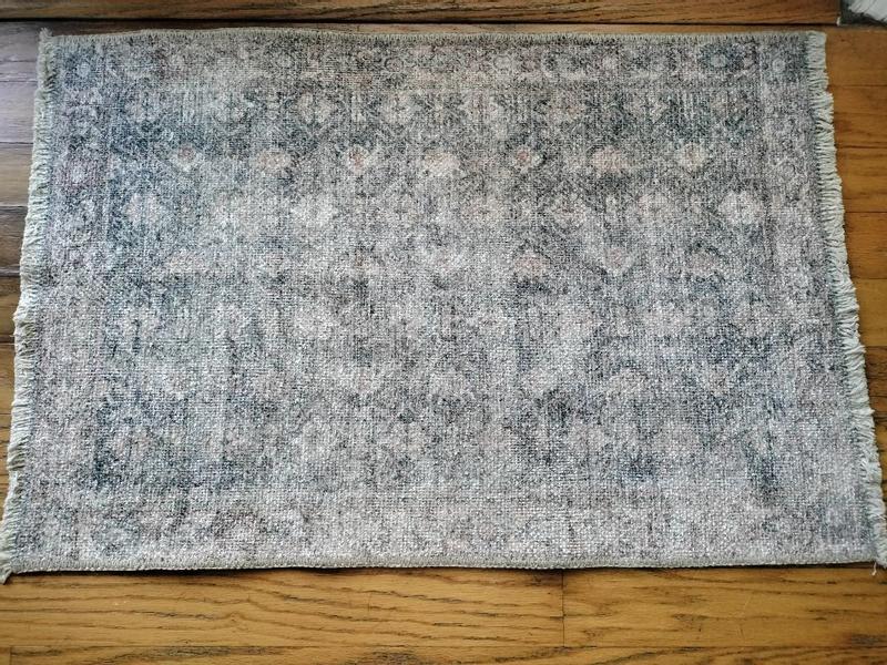 World Rug Gallery 9 X 12 (ft) Charcoal Indoor Border Vintage Area Rug ...