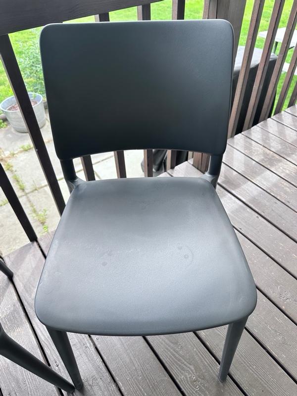 World Rug Gallery SeriesW1 Set of 2 Stackable Orange Resin Frame ...