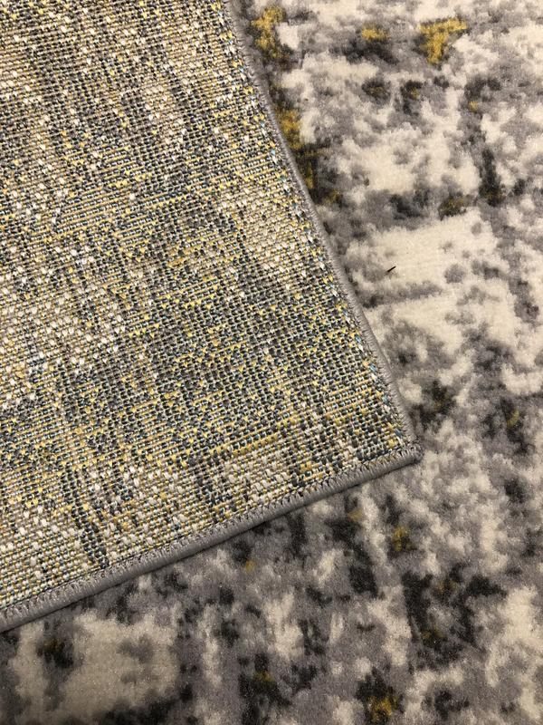 World Rug Gallery Fresno 2 X 7 (ft) Yellow Indoor Abstract Bohemian ...
