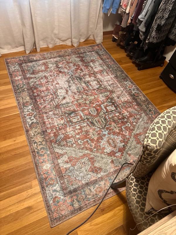 World Rug Gallery 9 X 12 (ft) Cotton/Polyester Indoor Medallion ...