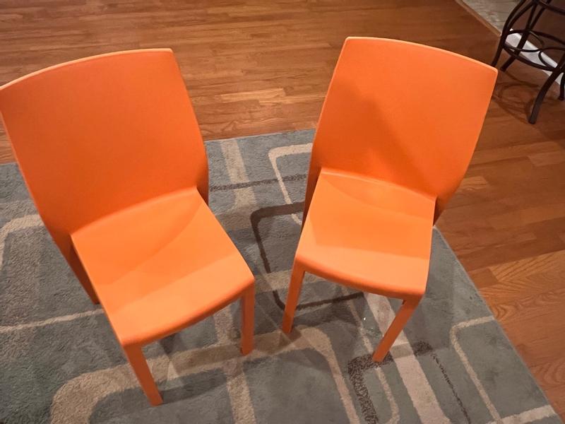 World Rug Gallery SeriesW1 Set of 2 Stackable White Resin Frame ...