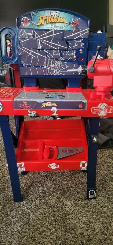 World Tech Toys Spider-Man Tool Bench Playset with Take Apart Car, 55 ...