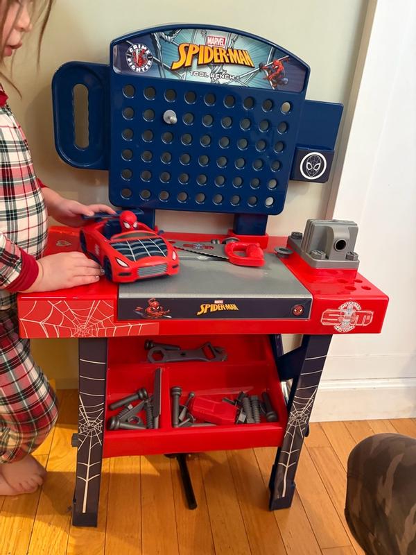 World Tech Toys Spider-Man Tool Bench Playset with Take Apart Car, 55 ...