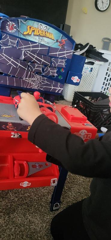 World Tech Toys Spider-Man Tool Bench Playset with Take Apart Car, 55 ...
