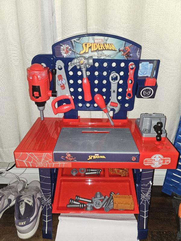 World Tech Toys Spider-Man Tool Bench Playset with Take Apart Car, 55 ...