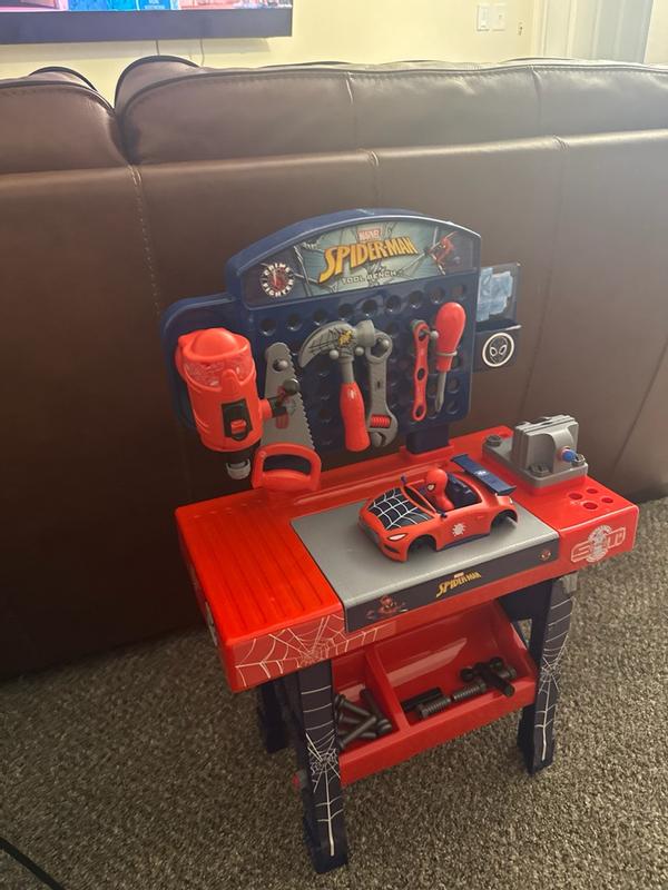 World Tech Toys Spider-Man Tool Bench Playset with Take Apart Car, 55 ...