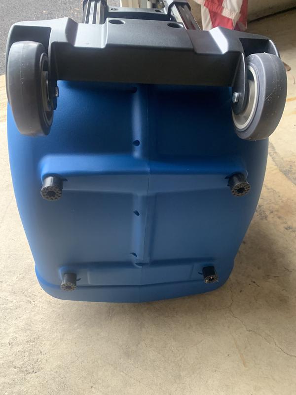 Comfort Zone 11-in 120-Volt 3-Speed High Velocity Indoor Blue Floor Fan ...