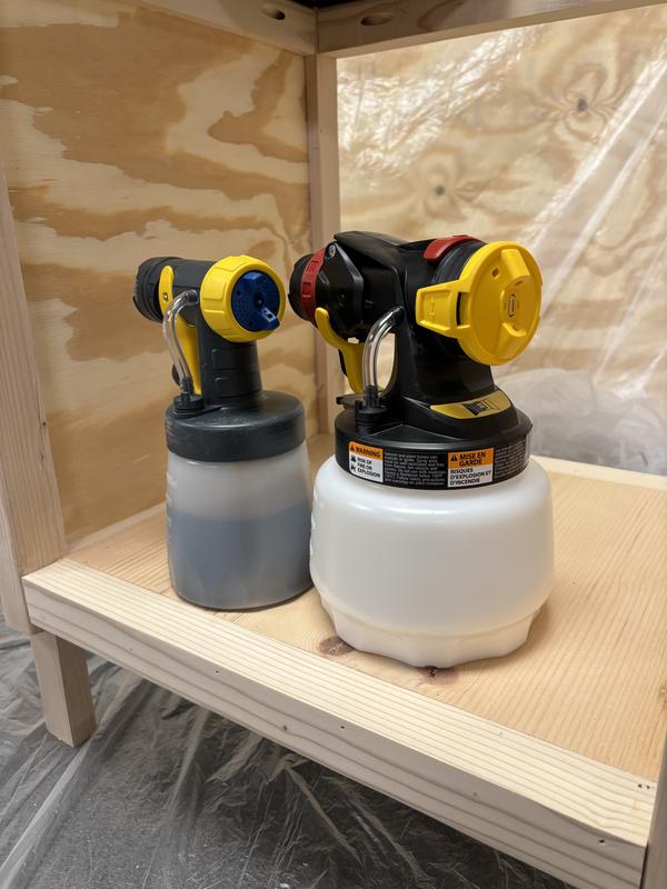 Wagner Cordless Battery Handheld HVLP Paint Sprayer (Compatible with ...