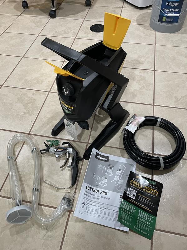 Wagner Control Pro 150 Electric Stationary Airless Paint Sprayer ...