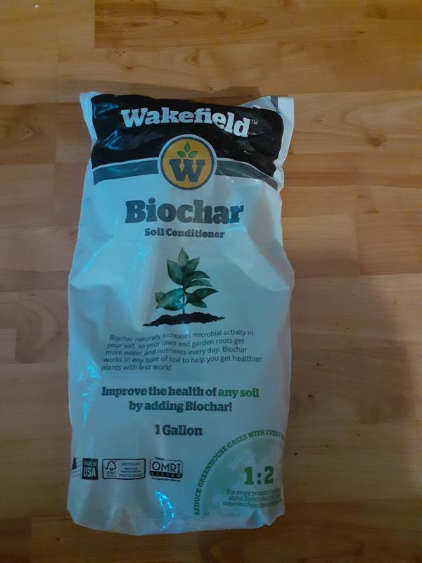 Wakefield BioChar 1 gal. Premium Organic Biochar Soil Conditioner for ...