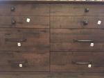 Sauder Carson Forge Dresser, Coffee Oak - Walmart.com