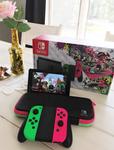 Nintendo Switch Hardware with Splatoon 2 + Neon Green/Neon Pink Joy ...