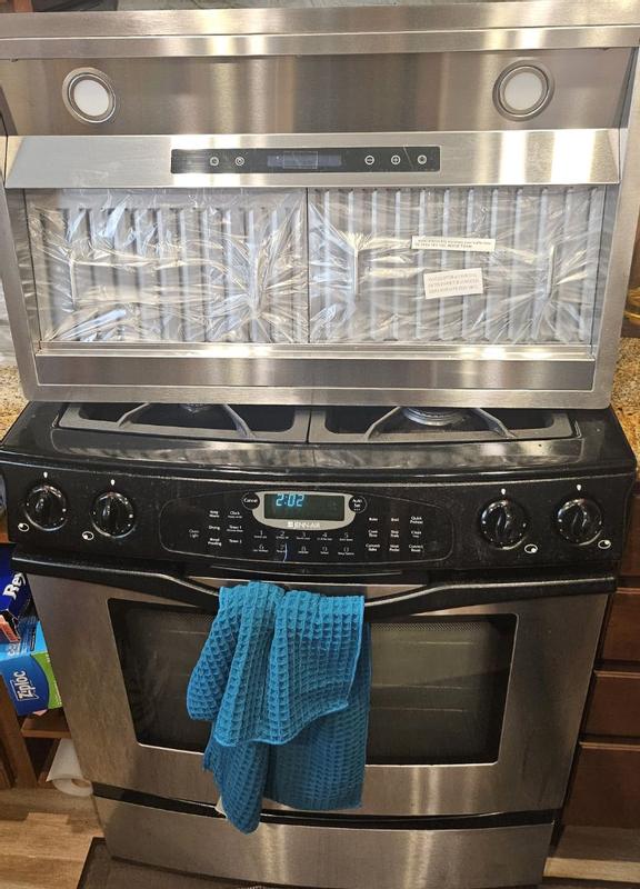 DIVAN 30in 900CFM Convertible Insert Stainless Range Hood with 4-Speed ...