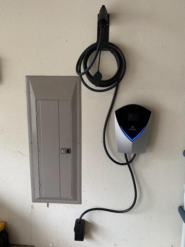 Lectron V-Box 40 Amp Electric Vehicle Charging Station - Powerful Level ...