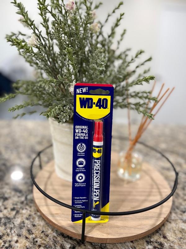 WD-40 Precision Pen Lubricant 0.3-oz - Stops Squeaks, Lubricates Moving ...