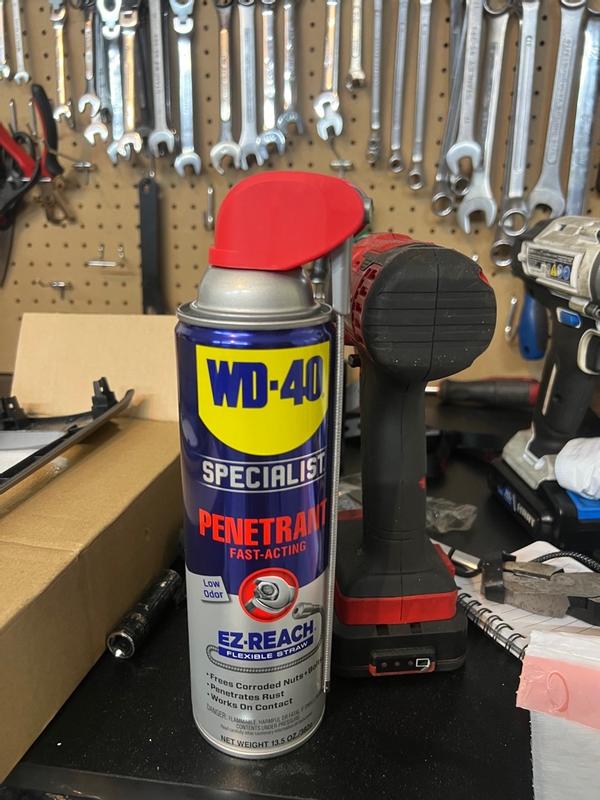 WD-40 Specialist Penetrant with Flexible Straw 13.5-oz Penetrant 30048 ...