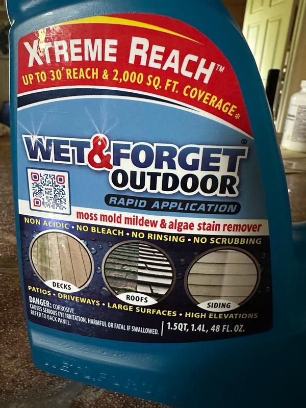 Wet and Forget 48-fl oz Multi-surface Concentrated Outdoor Cleaner ...