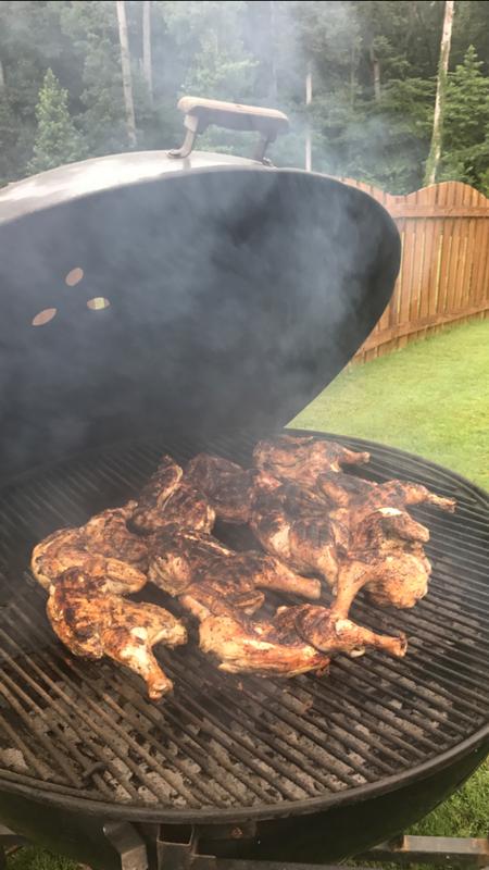 Weber 37-in W Black Kettle Charcoal Grill 60020 at Lowes.com