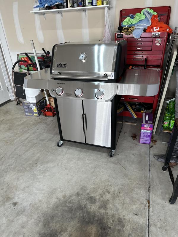 Weber 3-Burner Propane Gas Genesis E-315 Grill, 39,000 BTU at Tractor ...