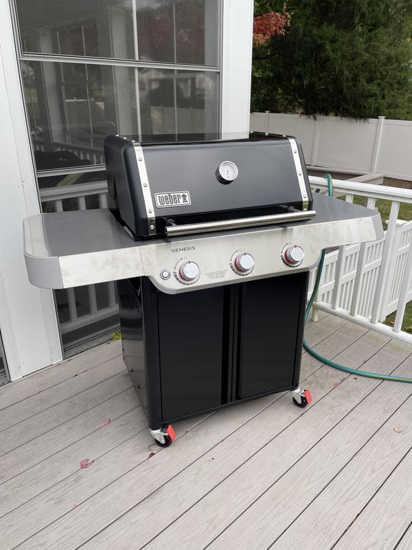 Weber 3-Burner Propane Gas Genesis E-315 Grill, 39,000 BTU at Tractor ...