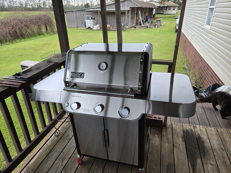 Weber 3-Burner Propane Gas Genesis E-315 Grill, 39,000 BTU at Tractor ...
