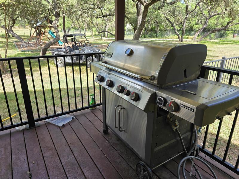 Shop Weber Genesis E-435 Gas Grill with Griddle Accessories at Lowes.com