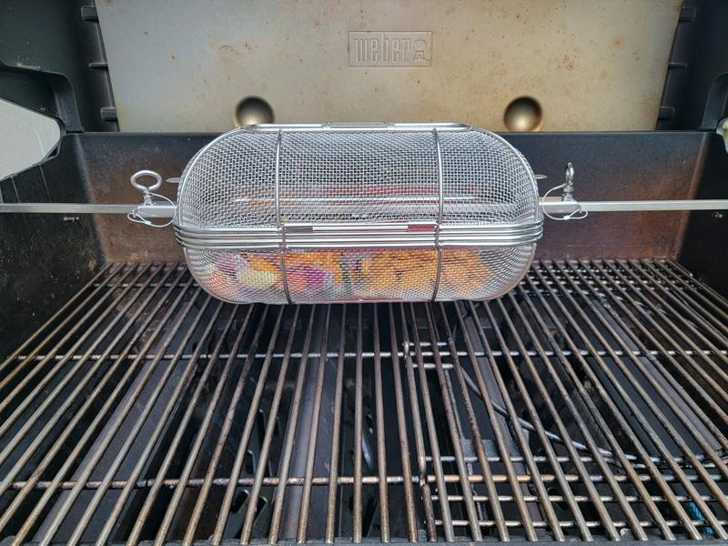 Weber Crafted Stainless Steel Non-stick Grill Basket 7676 at Lowes.com