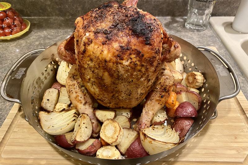 Weber Stainless Steel Roaster 8838 at Lowes.com