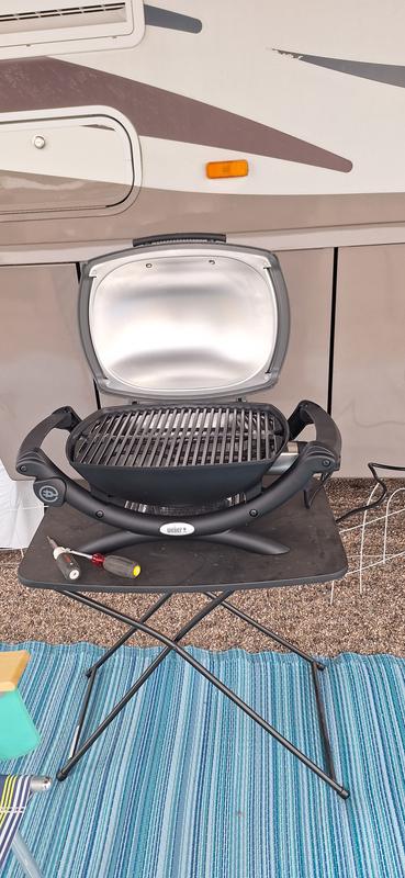 Weber Q 1400 Electric Grill (Black) - Macy's