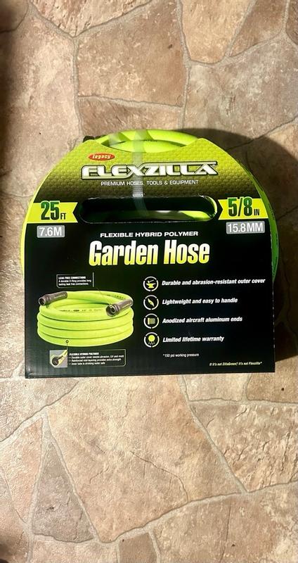 Legacy Flexzilla 5/8 in. D X 25 ft. L Medium Duty Premium Grade Garden ...