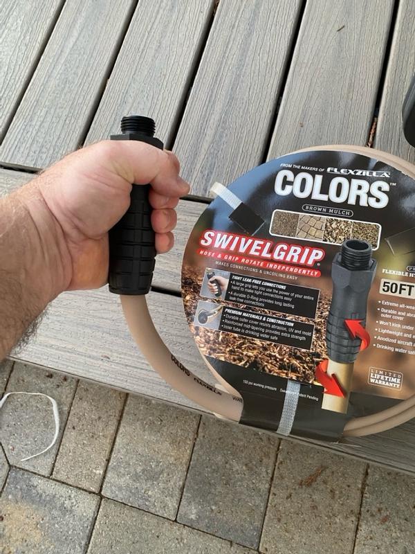 Flexzilla COLORS SwivelGrip 5/8-in x 50-ft Premium-Duty Kink Free ...