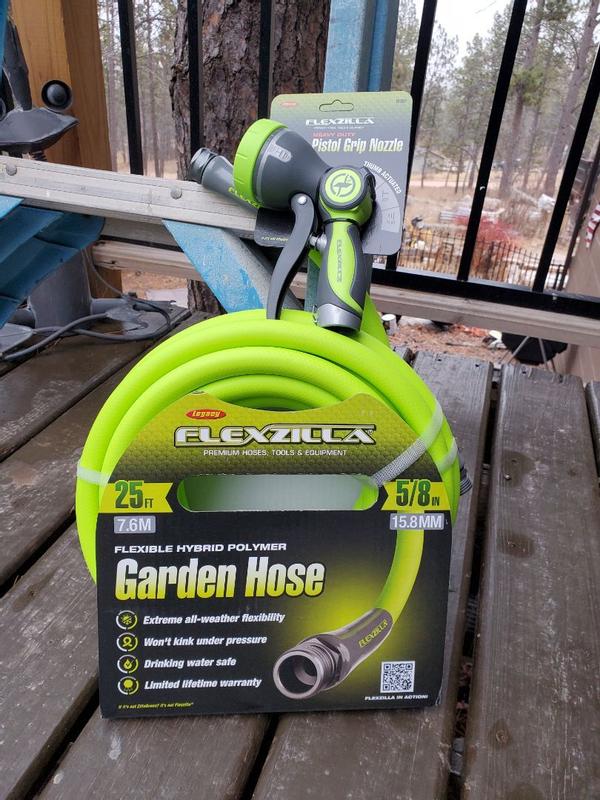 Legacy Flexzilla 5/8 in. D X 25 ft. L Medium Duty Premium Grade Garden ...