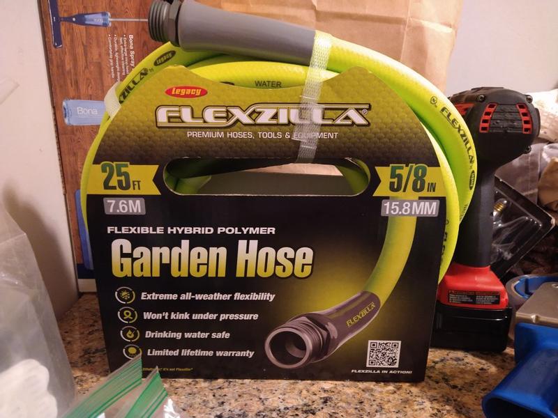 Legacy Flexzilla 5/8 in. D X 25 ft. L Medium Duty Premium Grade Garden ...