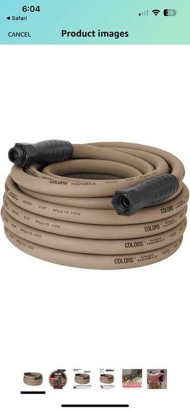 Flexzilla COLORS SwivelGrip 5/8-in x 50-ft Premium-Duty Kink Free ...