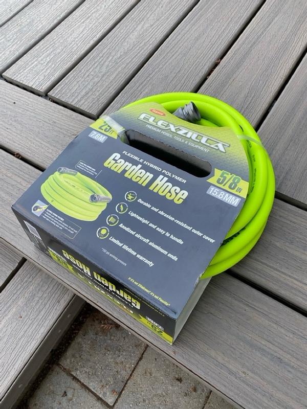 Legacy Flexzilla 5/8 in. D X 25 ft. L Medium Duty Premium Grade Garden ...