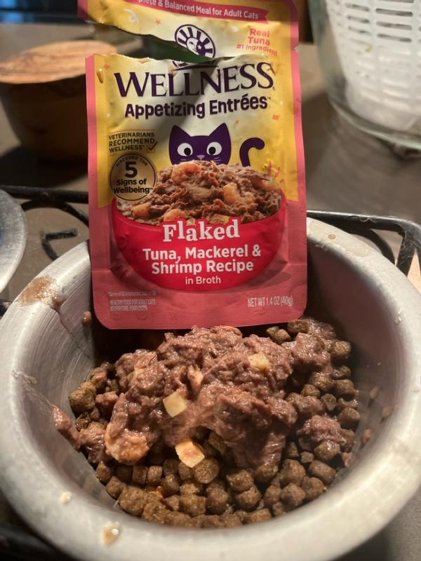 Wellness Appetizing Entrees Flaked Tuna, Mackerel, Shrimp Recipe in ...