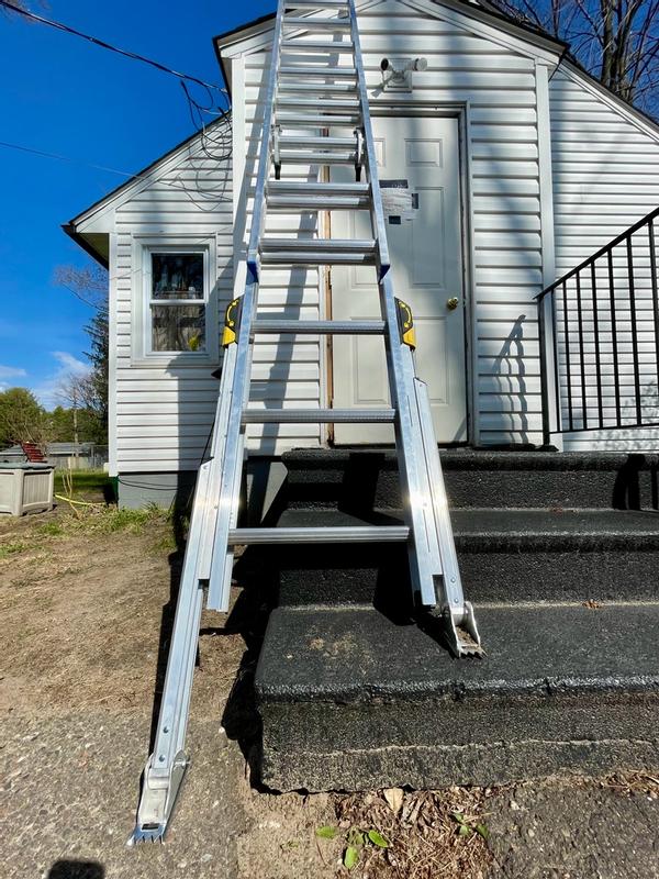 Werner LevelSafe Pro Aluminum Stabilizer For Extension ladders in the ...