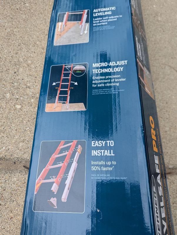 Werner LevelSafe Pro Aluminum Stabilizer For Extension ladders in the ...