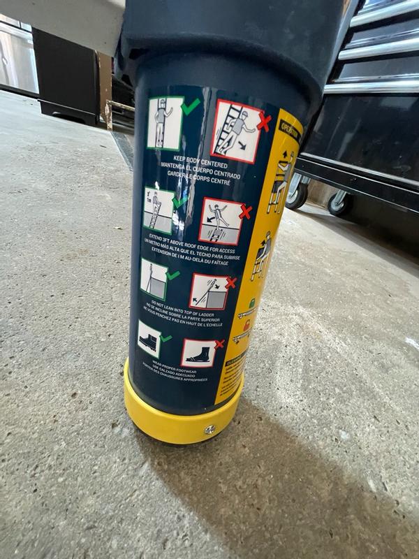 Werner TS1500 15-ft ( 18-ft Reach Height ) Aluminum Type 1A - 300 lbs ...