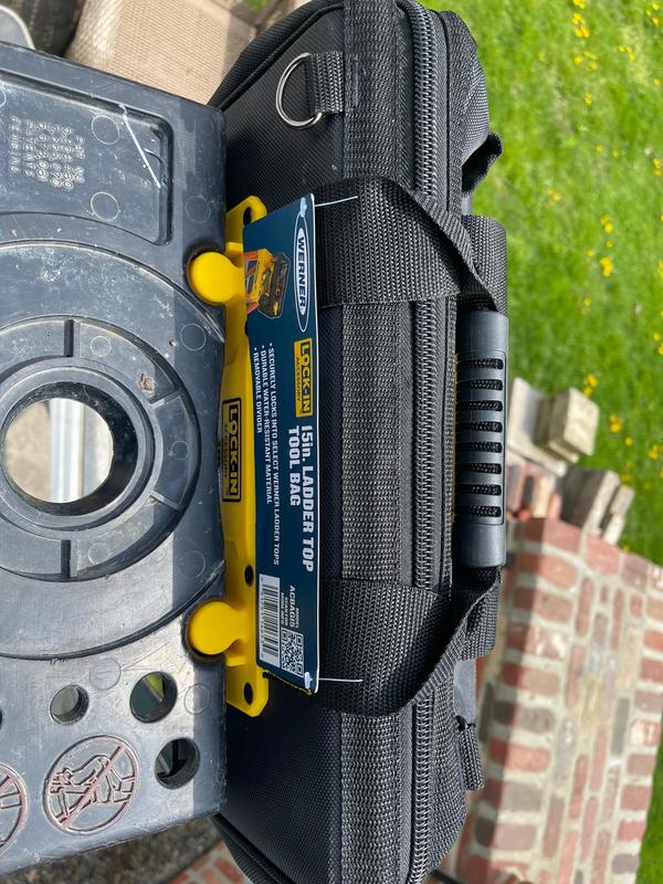 Werner Lock-In Nylon Tool bag For Step ladders in the Ladder ...