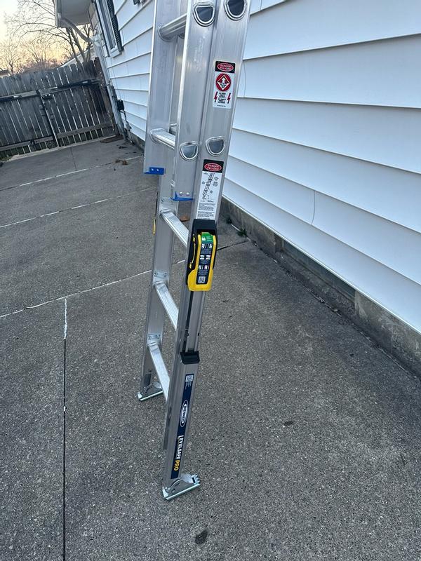 Werner LevelSafe Pro Aluminum Stabilizer For Extension ladders in the ...