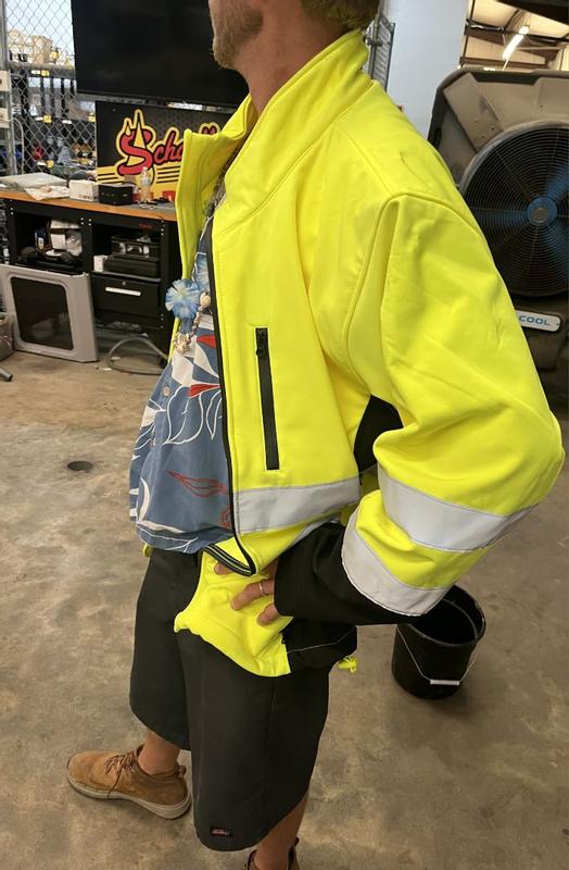 Boss Adult unisex Hi-Vis Yellow Work jacket ( M ) in the Work Jackets ...