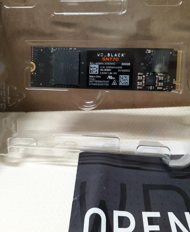 WD_BLACK SN770 2TB NVMe PCI-e Internal Solid State Drive WD_BLACK SN770 2TB NVMe PCI-e Internal Solid State Drive
