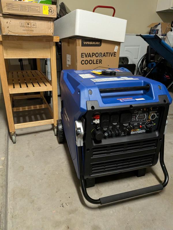 Westinghouse iGen12000TFC 12000 Starting / 9000 Running Watt Gasoline ...