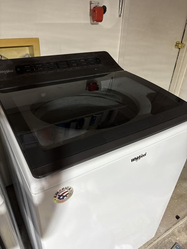 Whirlpool 4.8-cu ft High Efficiency Impeller Top-Load Washer (Chrome ...