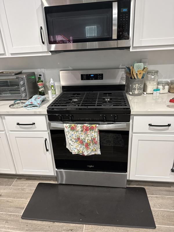 Whirlpool 30-in 4 Burners 5-cu ft Self-cleaning Freestanding Natural ...