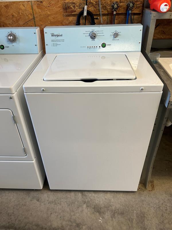 Whirlpool Commercial 3.2-cu ft Top Load Commercial Washer (White ...