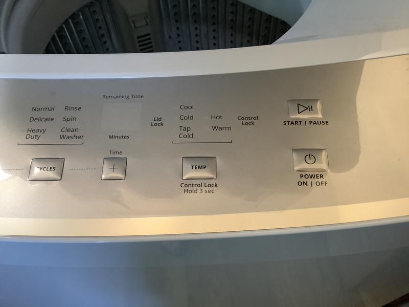 Whirlpool Electric Stacked Laundry Center with 1.6-cu ft Washer and 3.4 ...